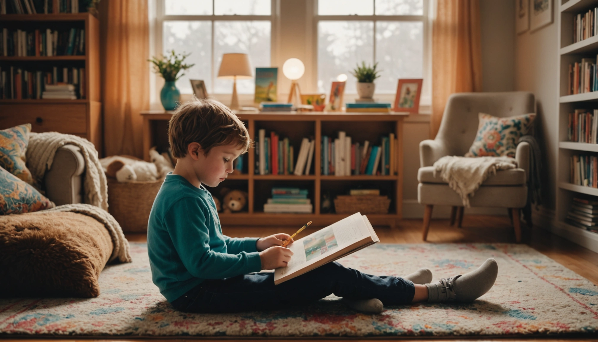 Des rimes douces : poèmes pour bercer le cœur des enfants